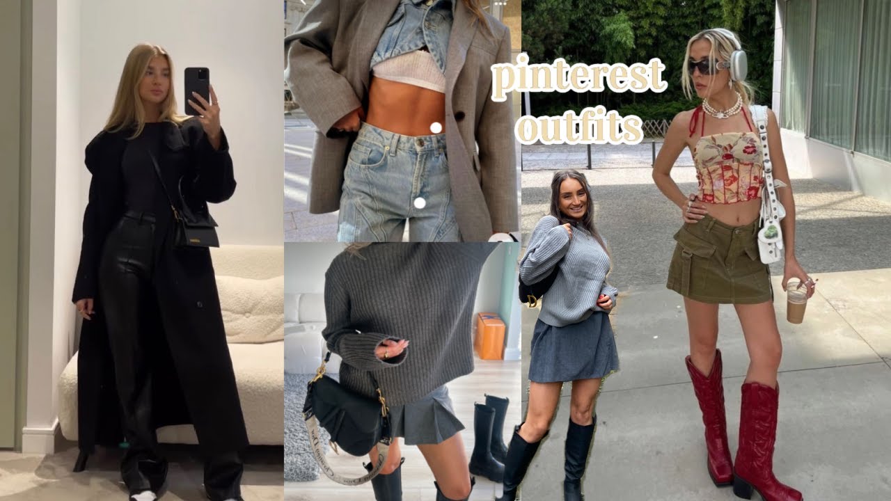 Recreating pinterest outfits!! Zara, PLT, Oh Polly, Rebellious, Shein ...