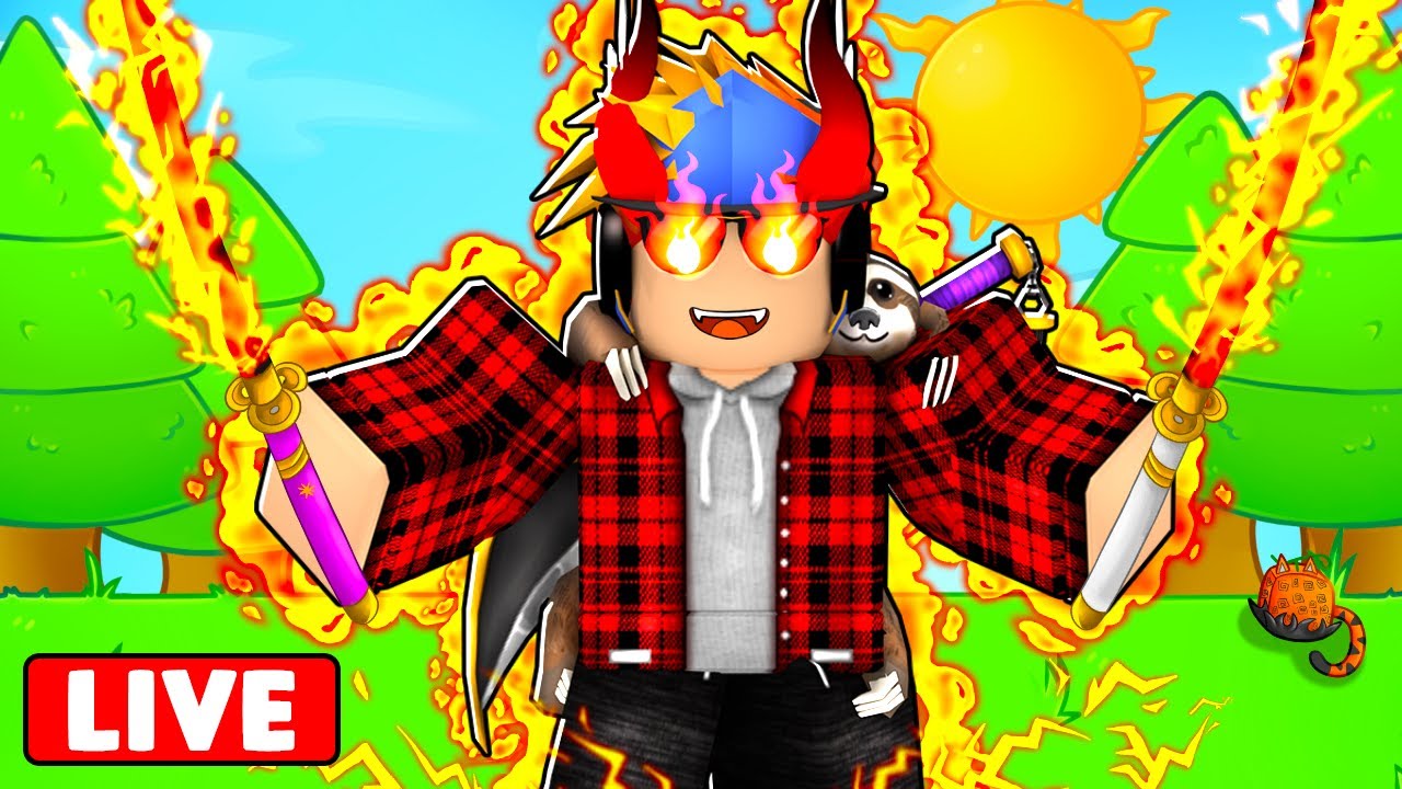 🔴 GRINDING FOR GOD HUMAN IN ROBLOX BLOX FRUIT...😈 - YouTube