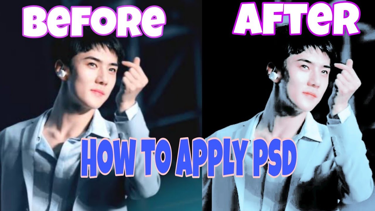 How to download PSD from deviant art & apply PSD using Photopea - YouTube