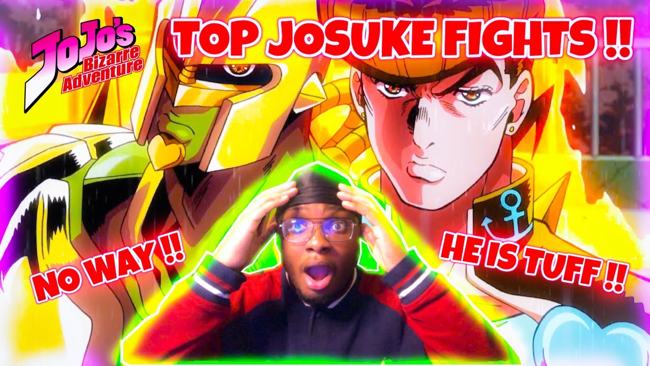 Non Jojo Fan Reacts - Josuke Badass Moments Reaction Josuke Dorarara ...