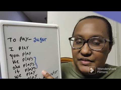 To play : Jugar .Verbo en presente simple conjugado#to play# l play ...