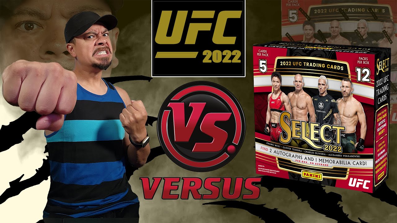 THIS WAS WORTH IT! 2022 UFC SELECT HOBBY BOX! - YouTube