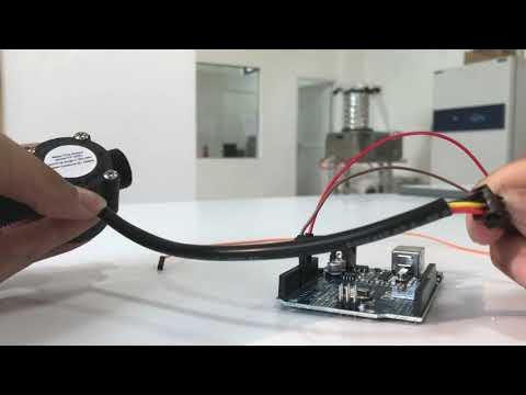 Penggunaan Sensor Waterflow/Sensor Debit dengan Arduino Uno - YouTube