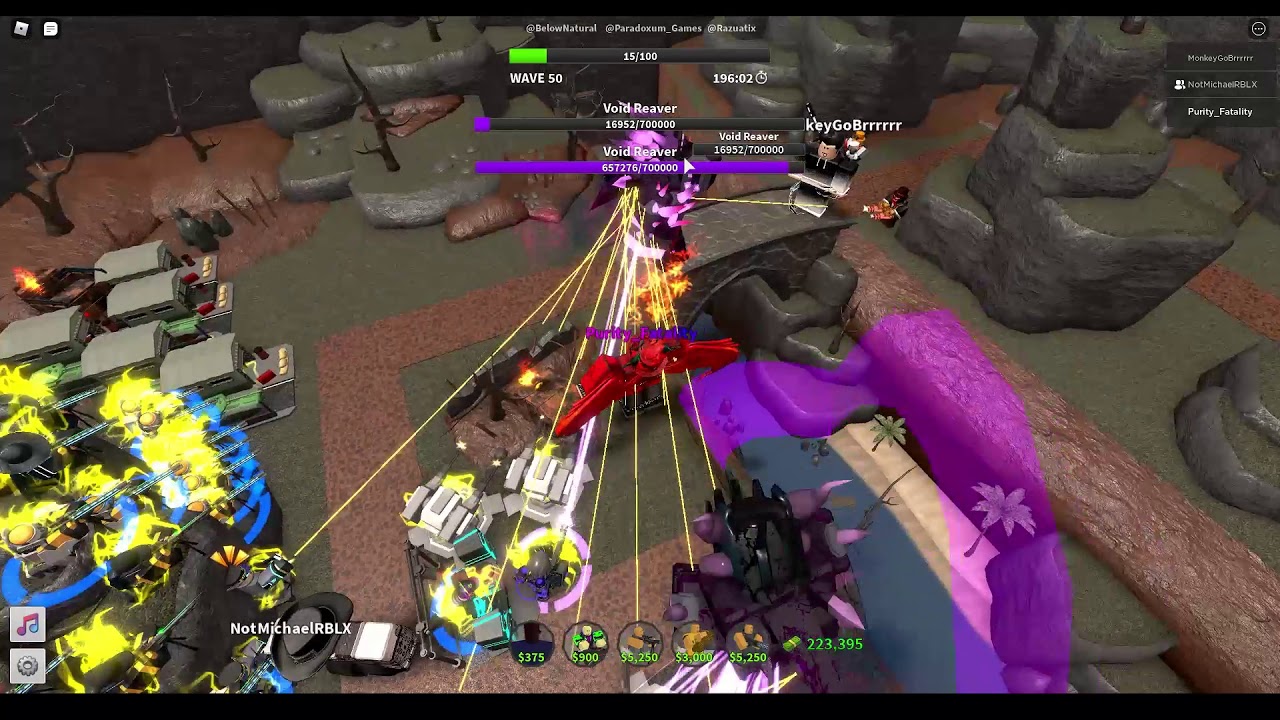 Roblox - Tower Defense Simulator Hardcore Triumph with Void Reaver ...