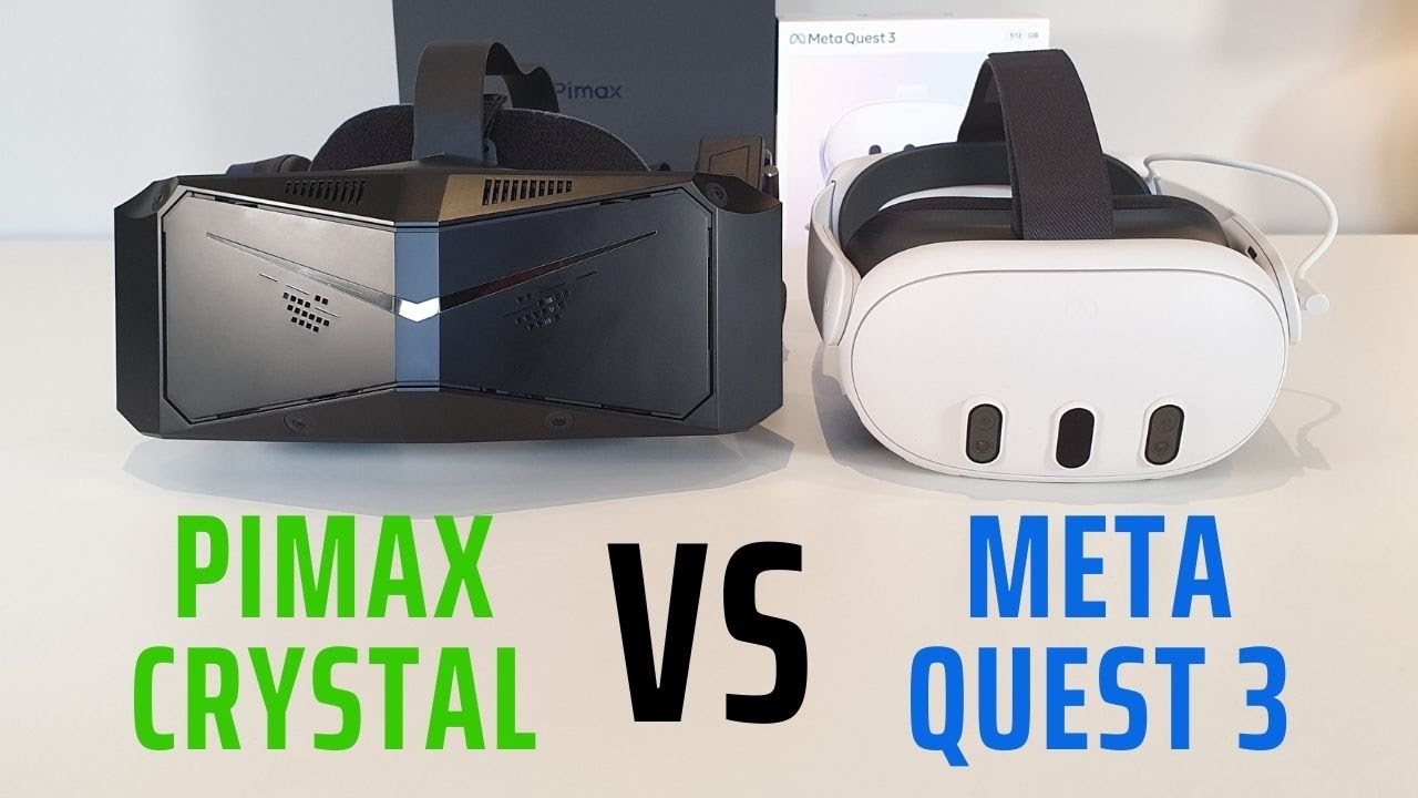Pimax Crystal Vs Meta Quest 3: The Surprising Reality - YouTube