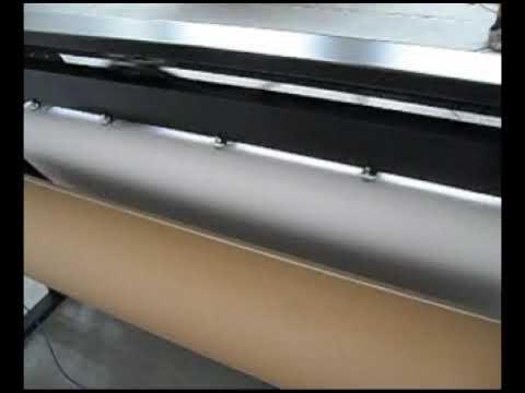 White Paper Printing 2 in1 Plotter Vertical Sinajet Plotter - YouTube