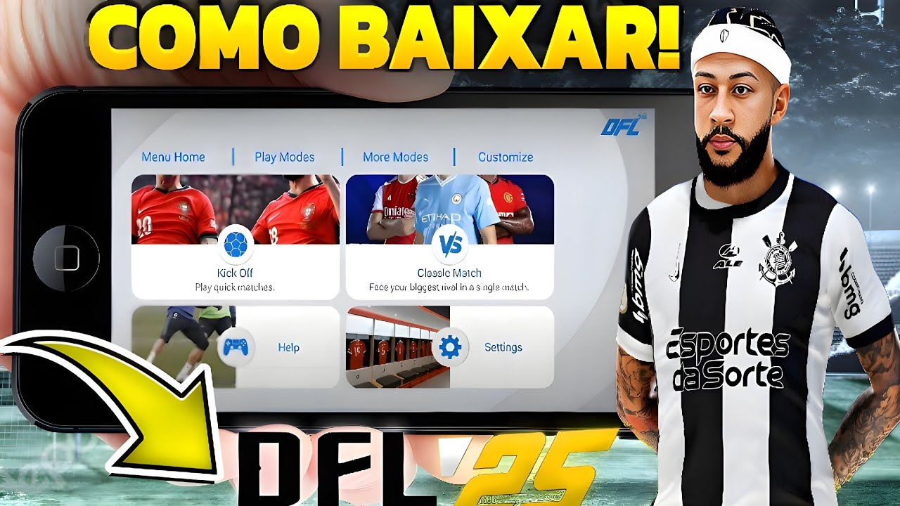 COMO BAXAR DFL 25 NO CELULAR ANDROID PASSO A PASSO! TUTORIAL DFL 24 ...