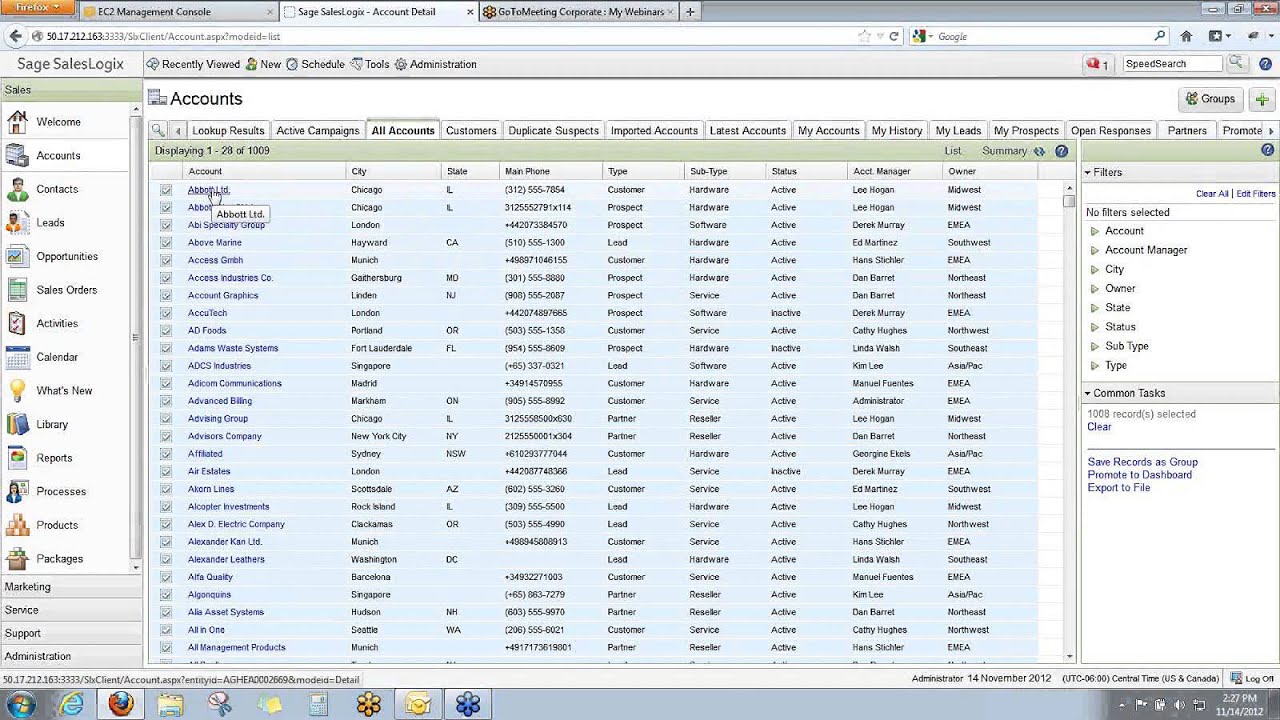 SalesLogix v8 - Top 10 Must See Features - YouTube