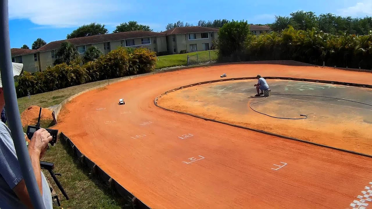 1/8 Scale Sprint Springs Dirt Oval Super Speedway - YouTube