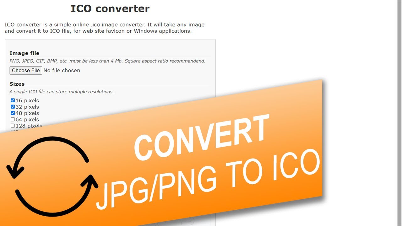 How to Convert JPG or PNG File to ICO on Desktop, Android, iPhone or ...