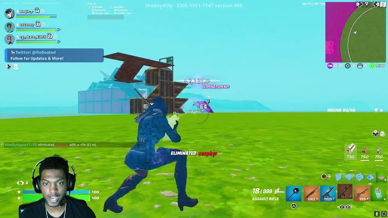 *NEW* VIRIDESCENT GUN WRAP Gameplay In Fortnite! - YouTube