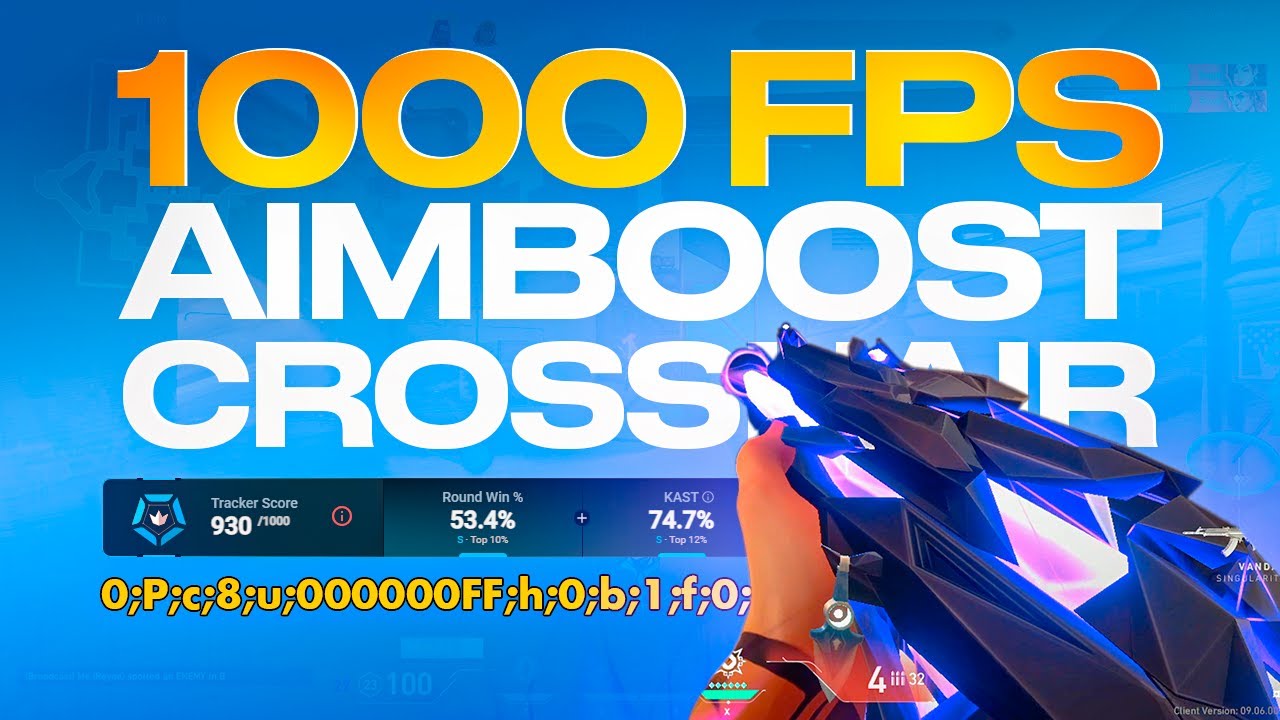 1000 fps + Aimboost Crosshairs = Aimbot - YouTube
