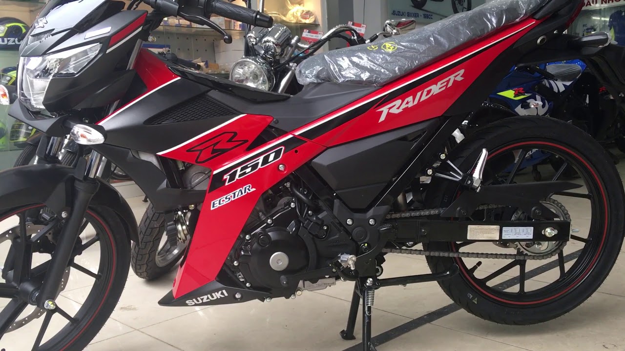 Suzuki Raider FI 150 phiên bản tem đặc biệt 2019 - YouTube