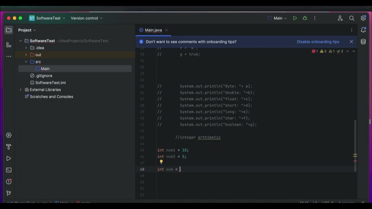 Fundamentals of Java Programming: Variables, Data Types, Type Casting ...