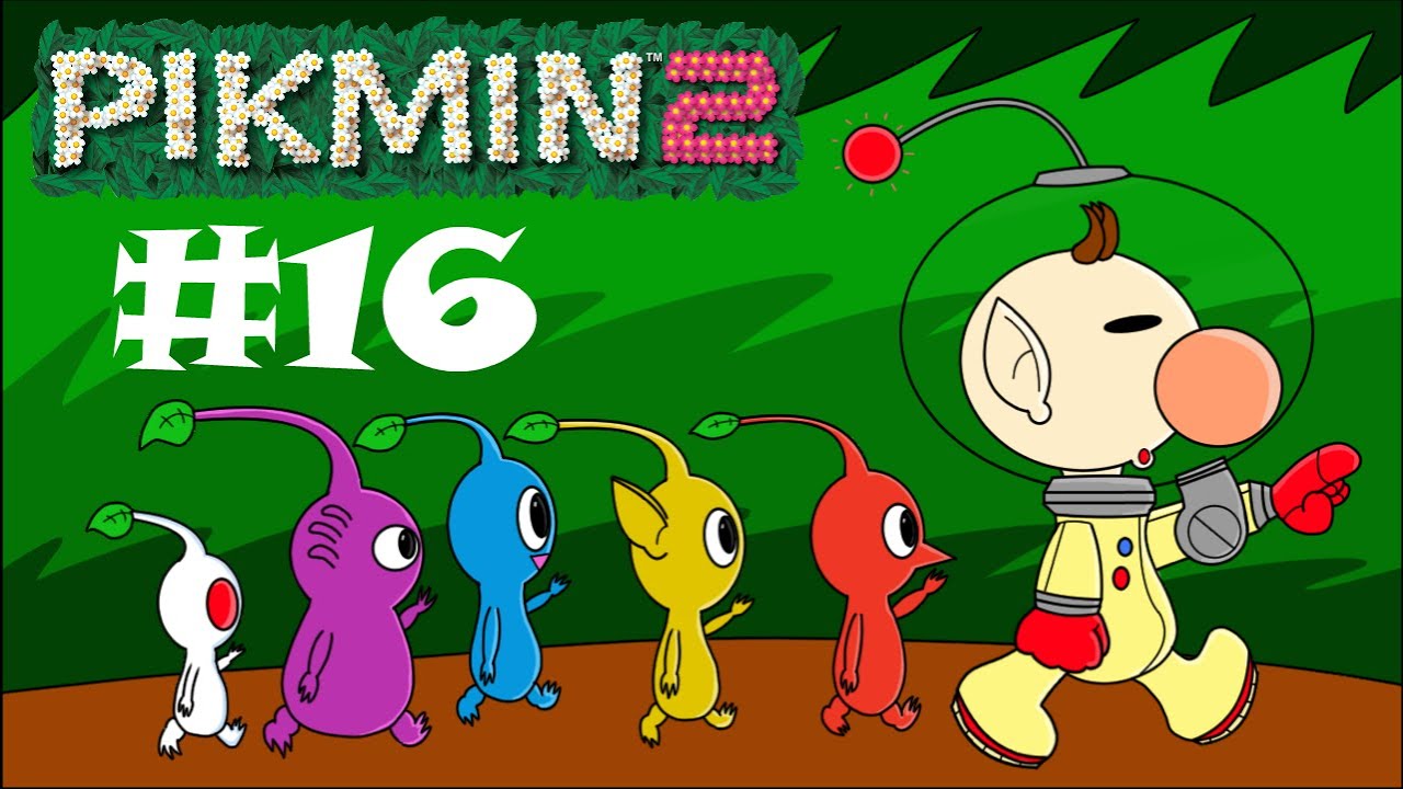Pikmin 2 | Part 16: Spider With Firearms - YouTube