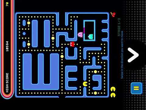 playing pac-man (part 2) - YouTube