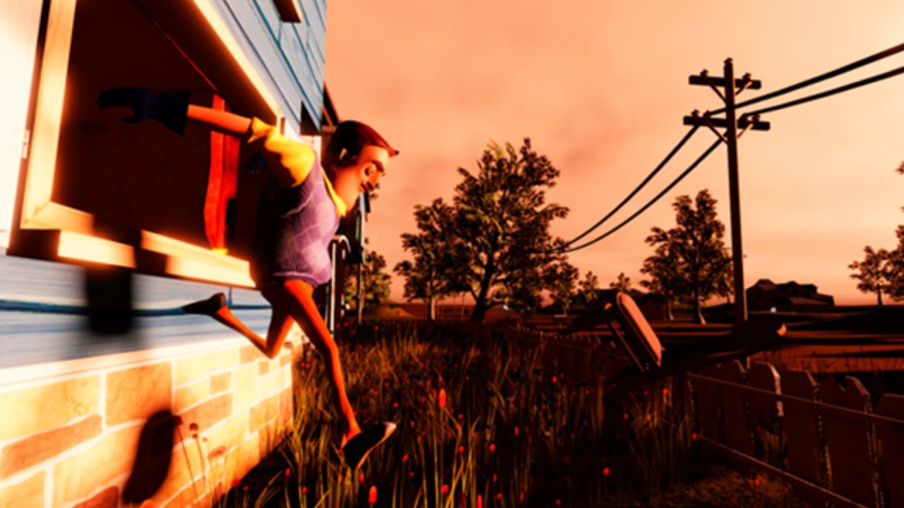 ЕЩЕ ОДИН СОСЕД Hello Neighbor Prototype ROBLOX - YouTube