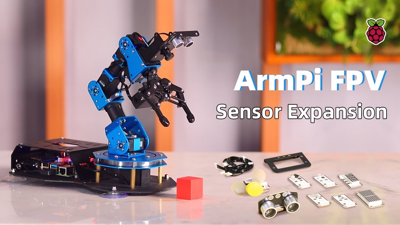 ArmPi FPV Sensor Expansion - YouTube