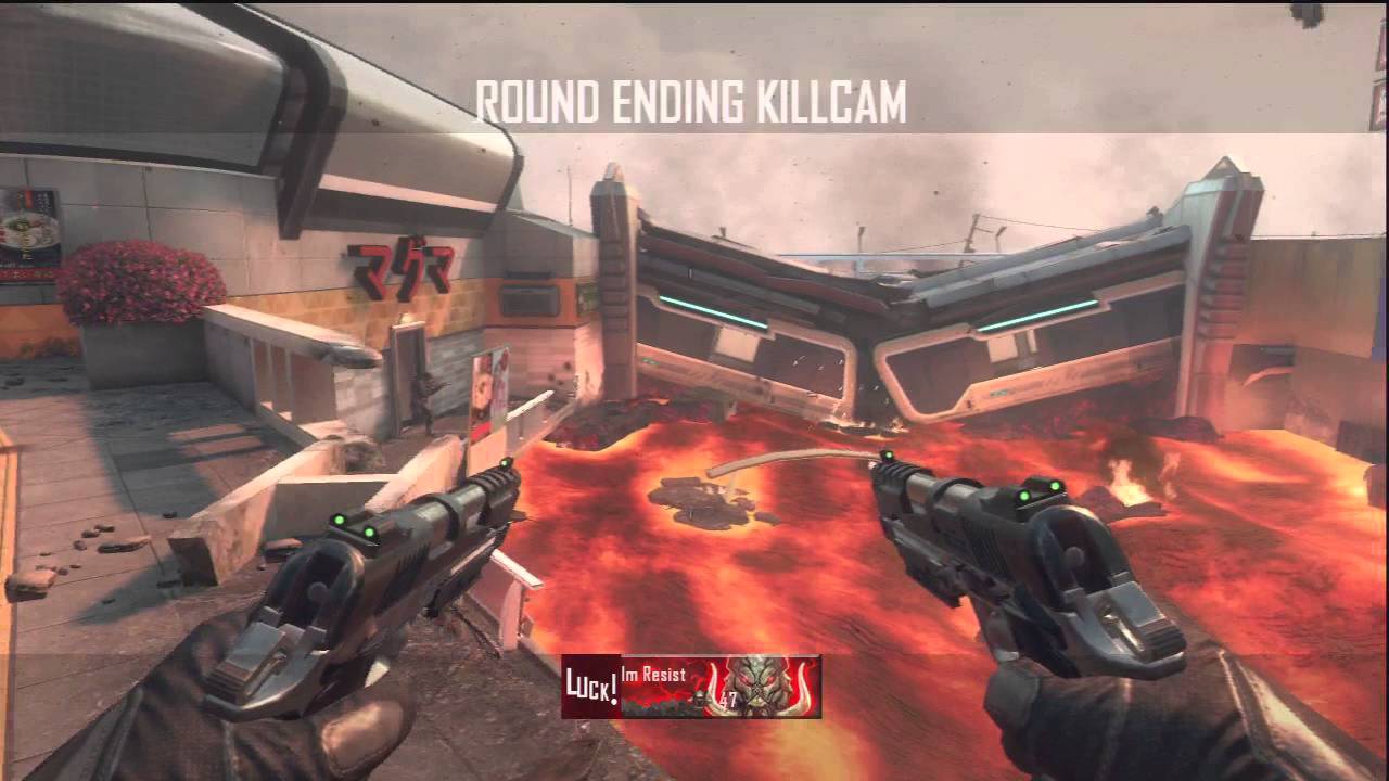 First suicide on Magma (New BO2 pack) - YouTube