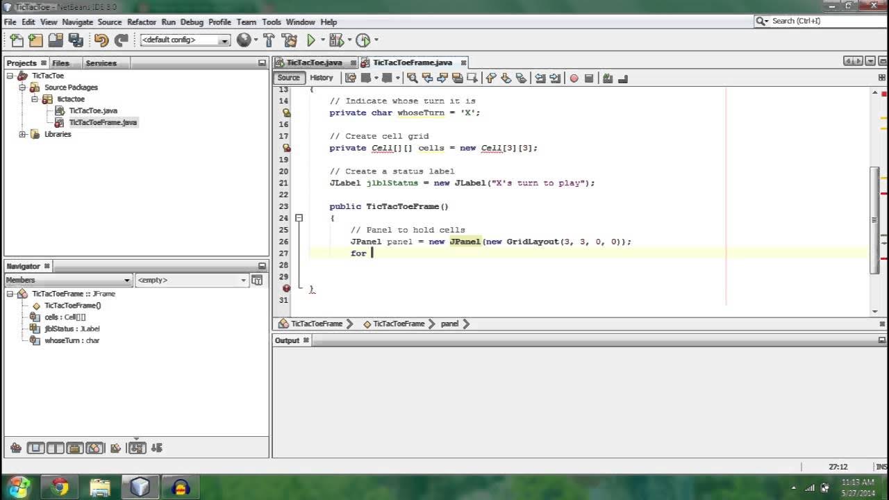 - Make a Tic-Tac-Toe Game! - [Java] Programming Tutorial (Beginner) : Part 1/2 - YouTube