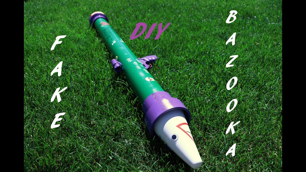 Making a bazooka for Mr.J (pt.2 painting) - YouTube
