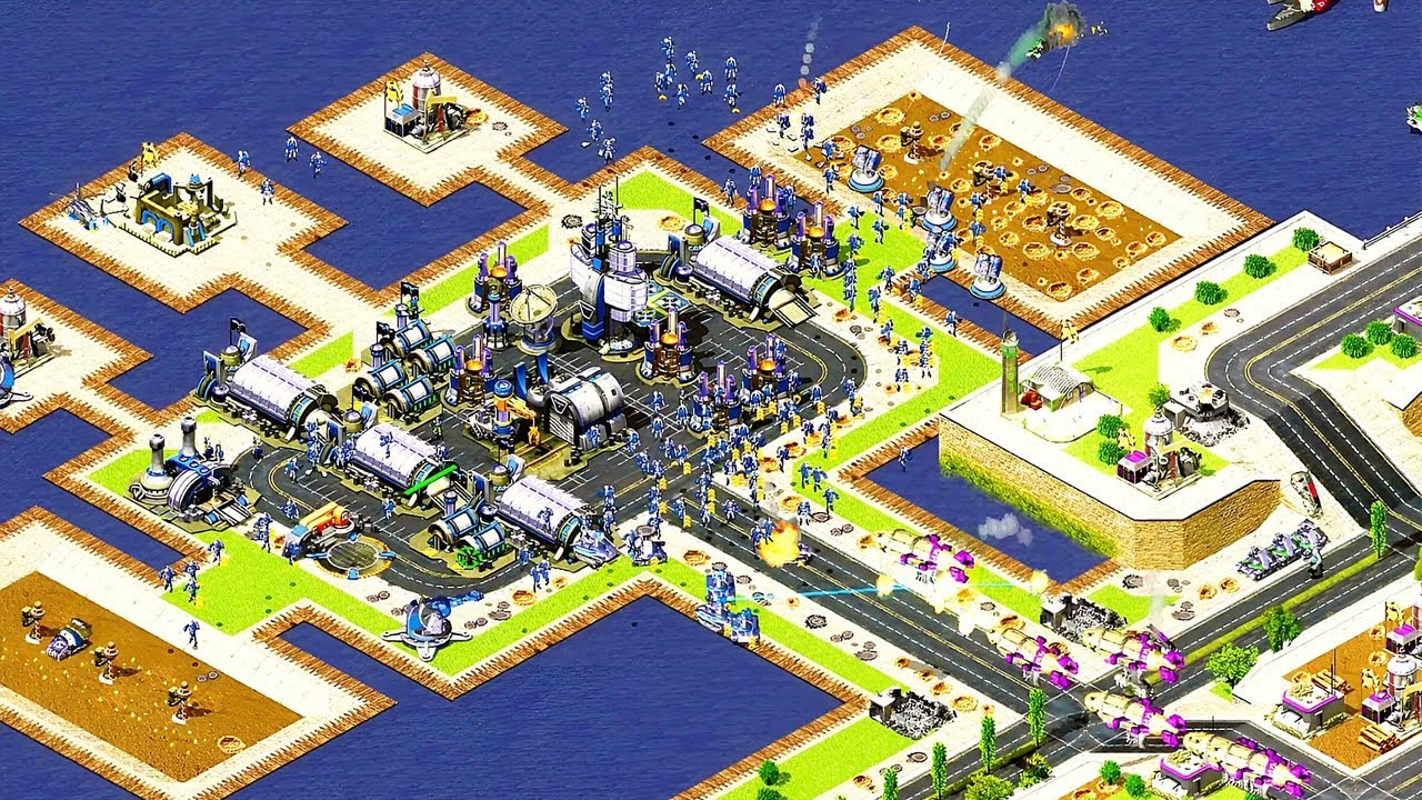 Red Alert 2 Use brute force attacks to overwhelm the enemy with ...