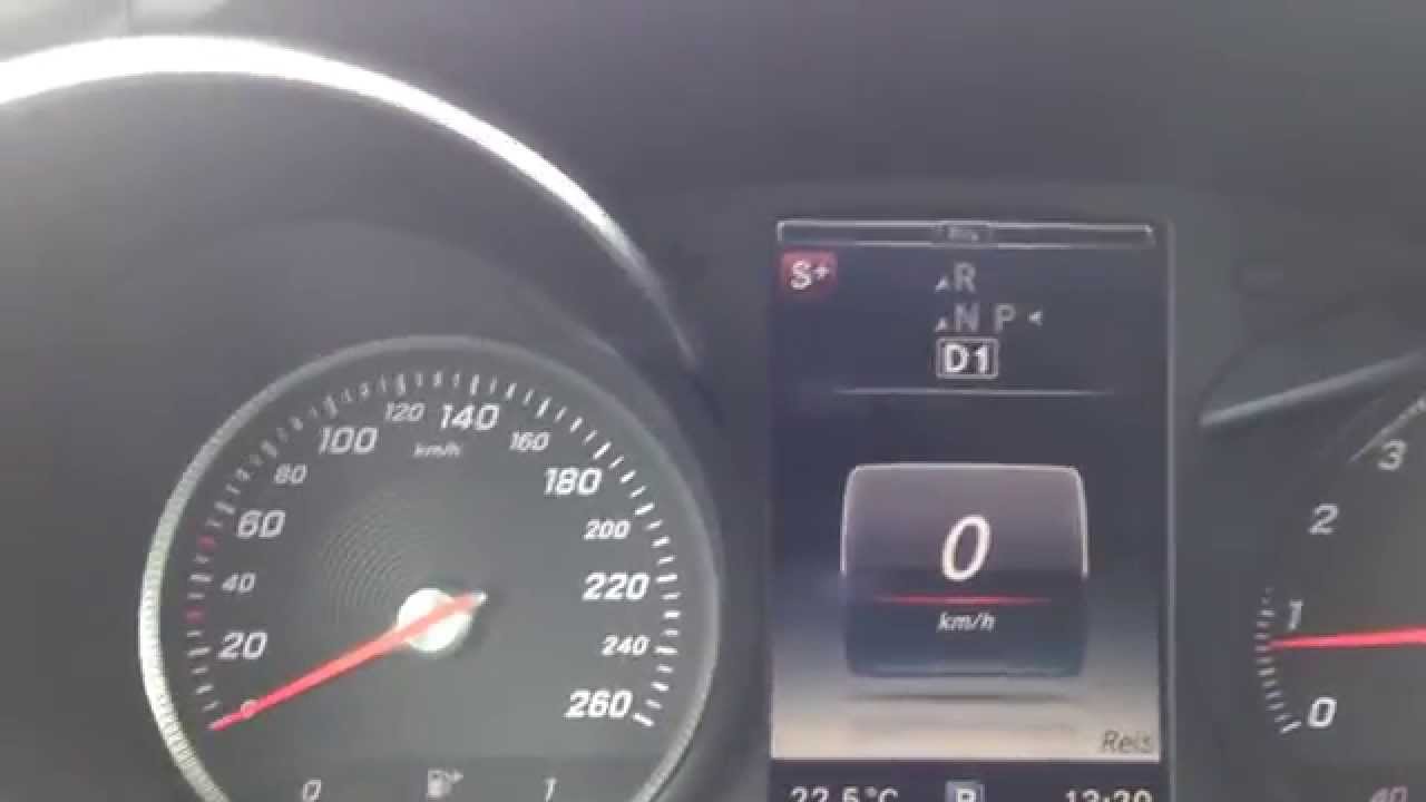 Mercedes C200 (w205) acceleration brabus tuning 0-100 km/h - YouTube