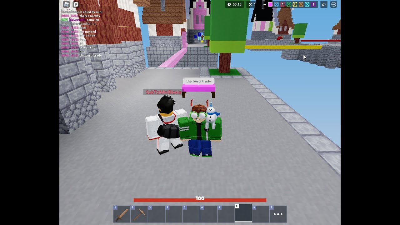 The moment i met MINIBLOXIA... - YouTube