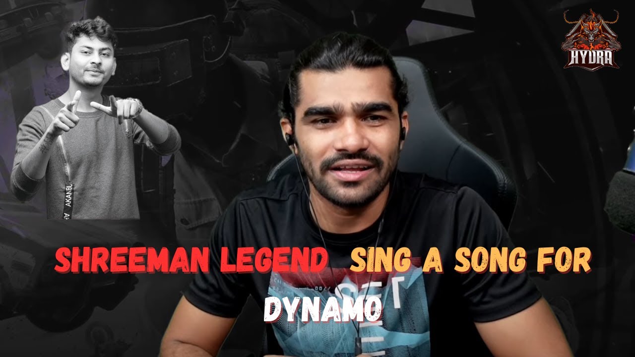 SHREEMAN LEGEND SING A EMOTIONAL SONG FOR DYNAMO GAMING🐉🐉# ...