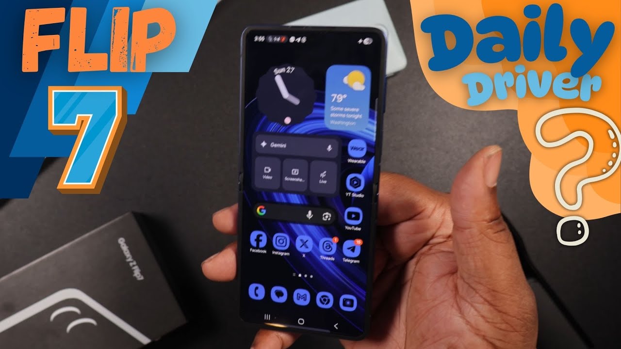 Samsung Galaxy Flip7 48 Hours Later | Flagship/Daily Driver? - YouTube