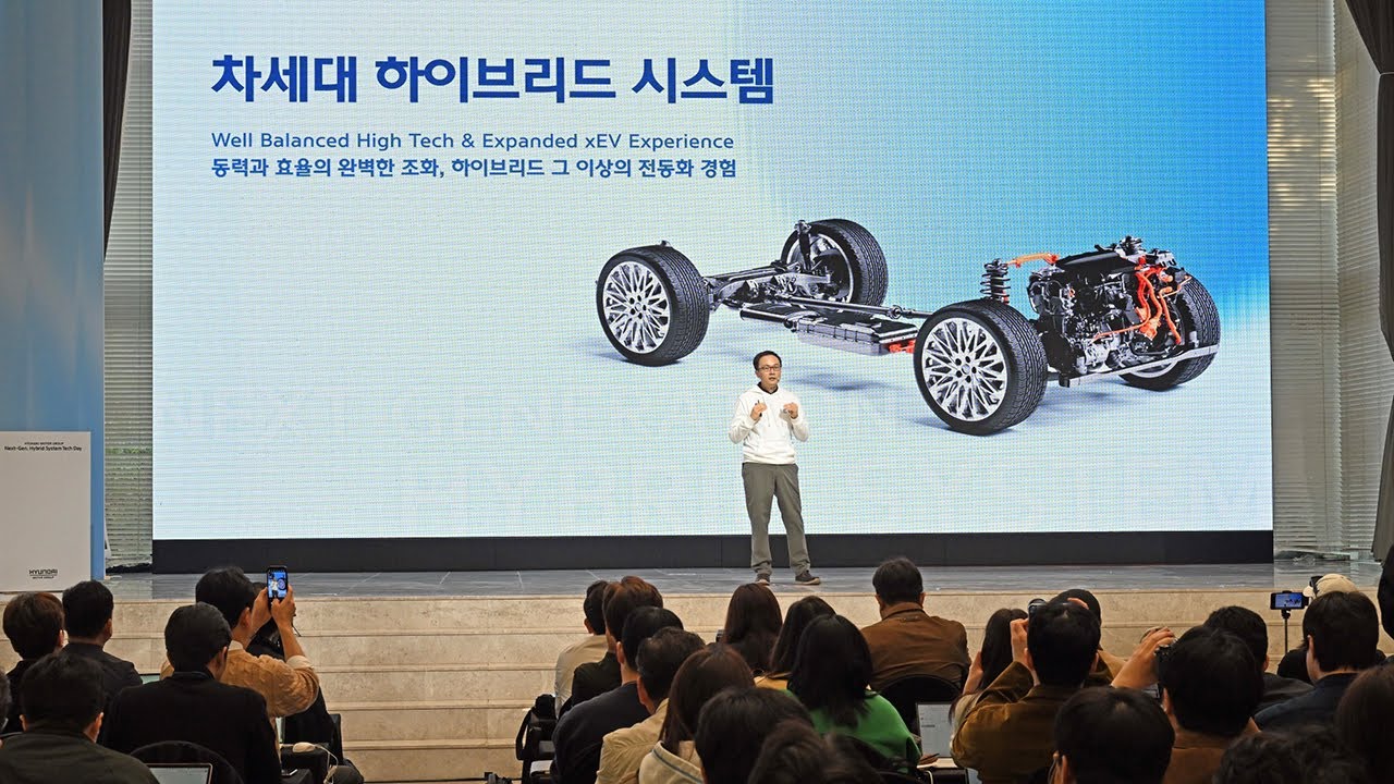 풀영상 전기차 고민 끝 현대차 하이브리드가 진짜 대안인 이유 차세대 하이브리드 테크데이 프레젠테이션 Youtube