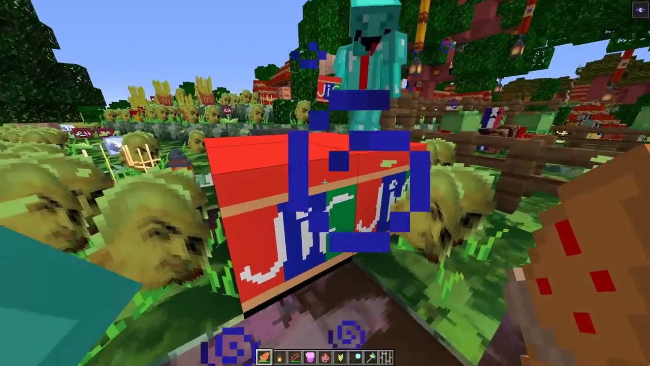 Badboyhalo trapped Skeppy and A6d in a texture pack - YouTube