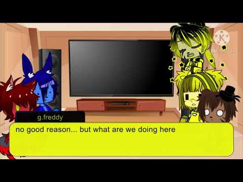 fnaf 1 reacts to Interview with springtrap