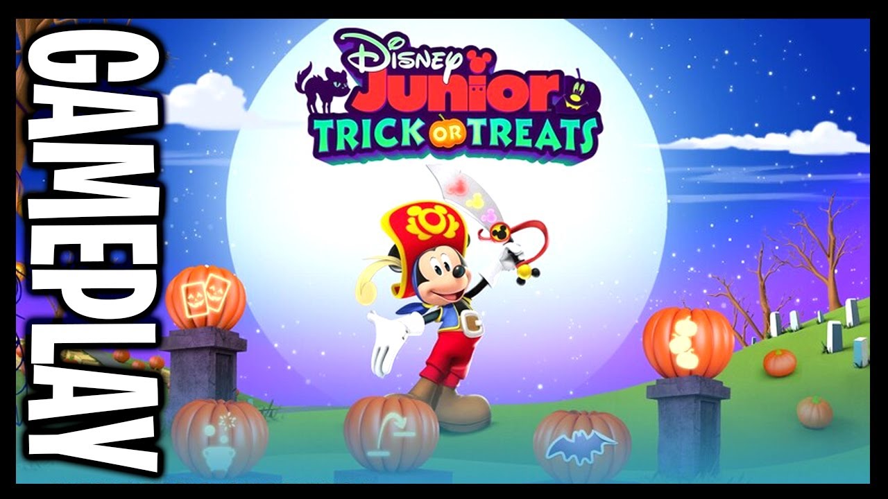 Disney Junior Trick or Treats! Halloween Disney Games! Mickey Mouse and ...