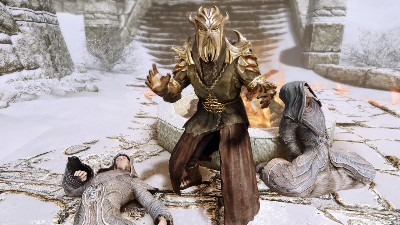 Skyrim Ryona: Miraak Returns - YouTube