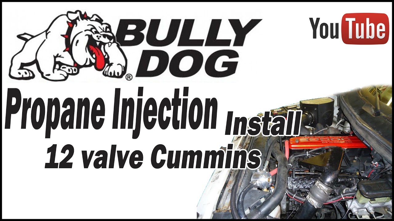 Propane Injection Install - 12 valve Cummins Diesel - Bully Dog - YouTube