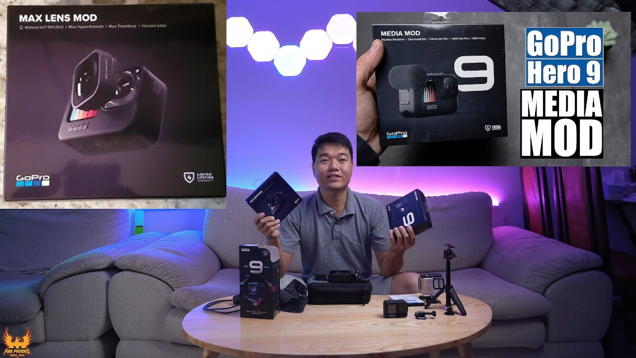 Review Media Mod - Max Lens Mod - Gopro Hero 9 Black - Video 4K - YouTube