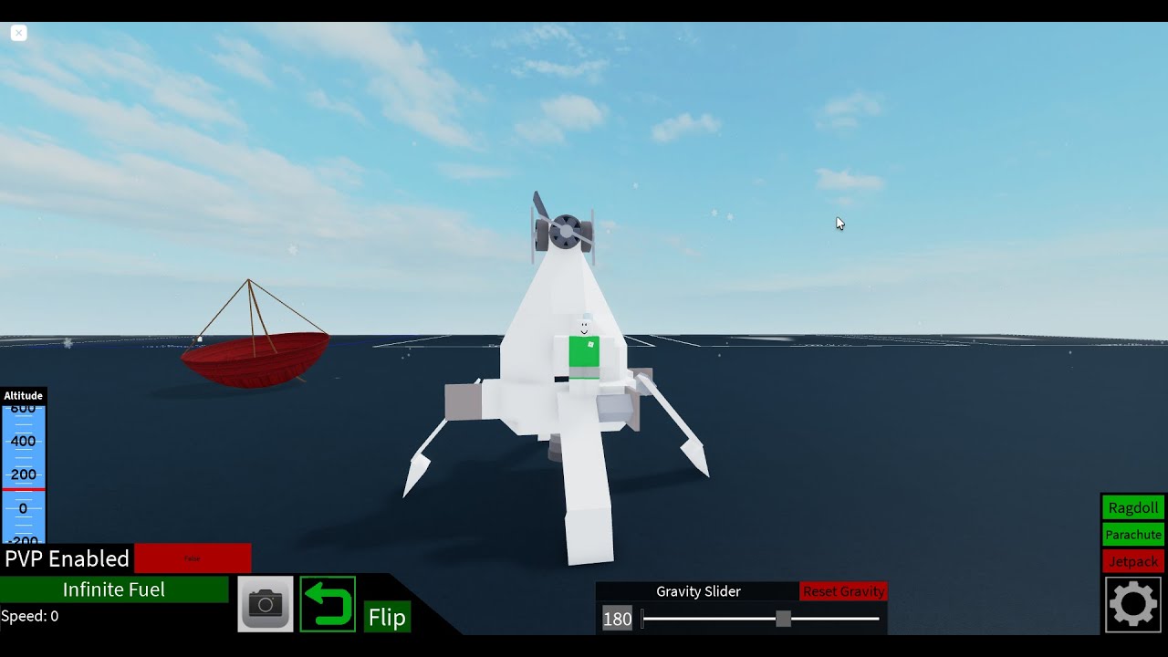 r [showcase+tutorial] controllable rocket landing pod [plane crazy ...