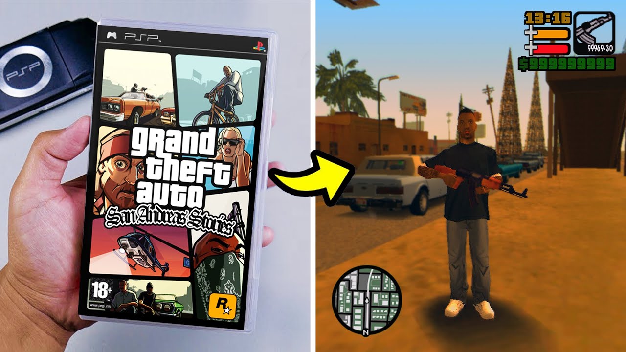 He Convertido GTA SA en GTA San Andreas Stories (con mods) - YouTube