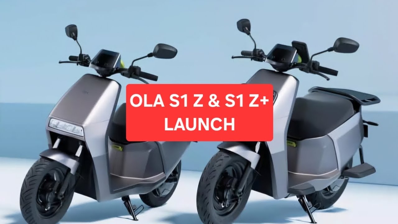 OLA BASIC, CHEAP AND BEST VARIANT OLA S1Z LAUNCH | OLA S1 Z+ | PORTABLE ...