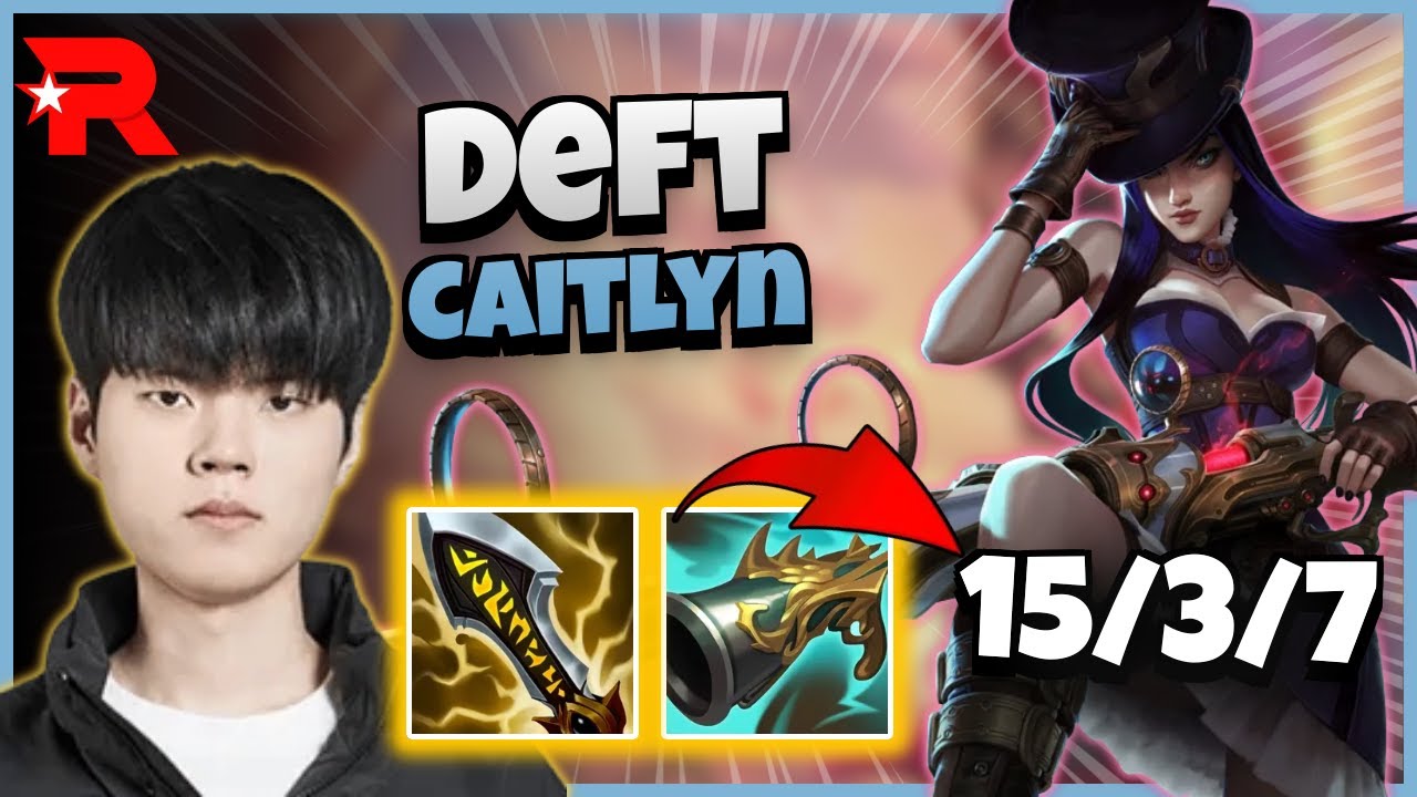 KT Deft Caitlyn vs Jinx | 14.21 - YouTube