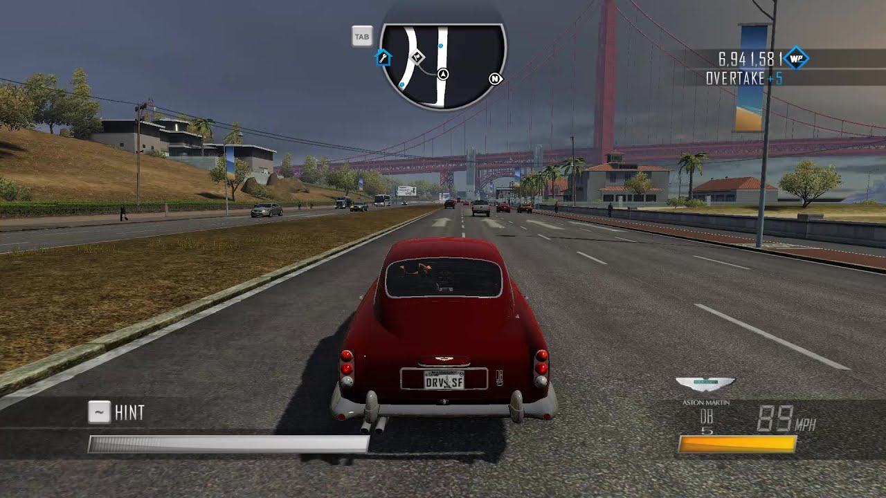 Driver San Francisco Aston Martin DB5 - Open World Free Roam Gameplay ...