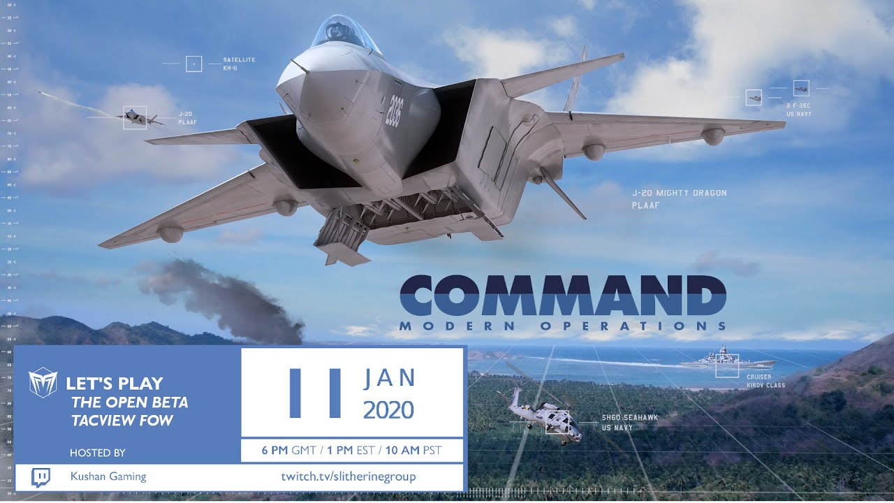 Command: Modern Operations - Let's Play with KushanGaming | Tacview FOW ...