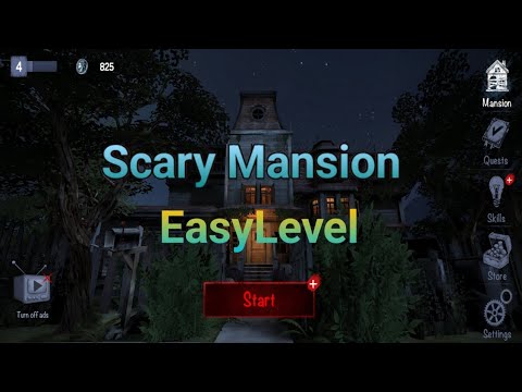 Scary Mansion. || #easylevel || Full tutorial.|| Horror game. - YouTube
