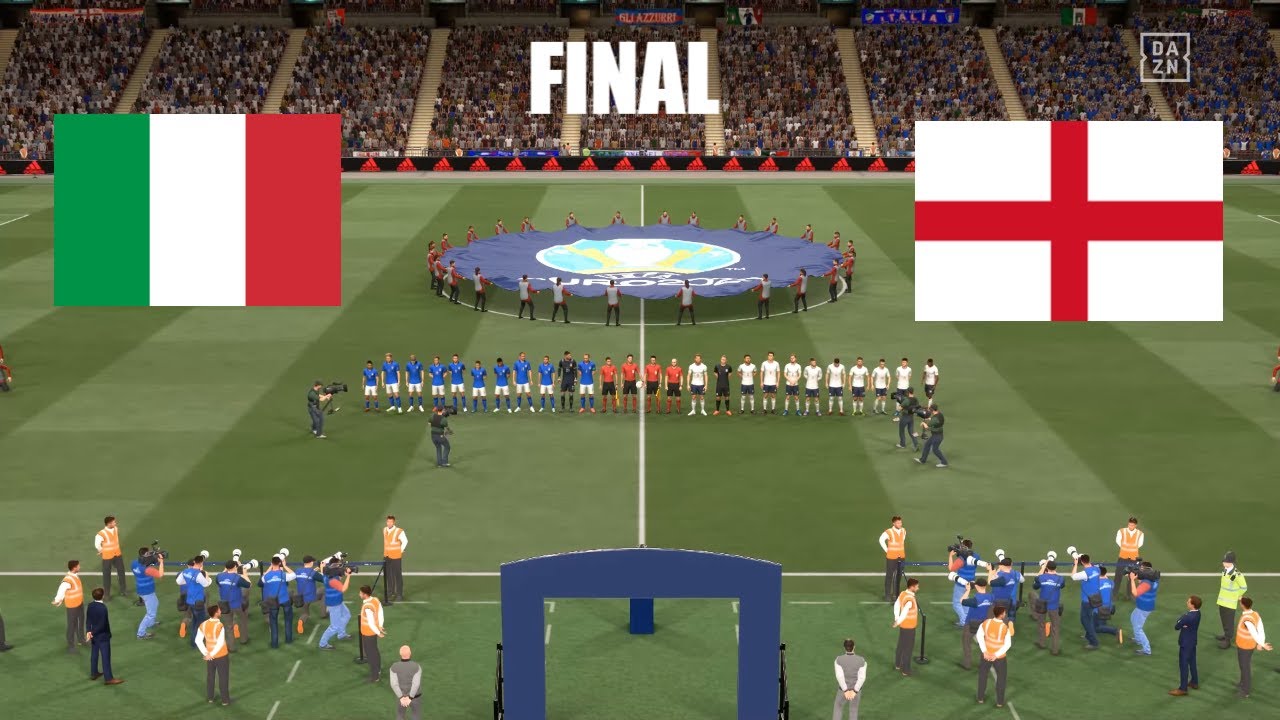 England vs Italy | Final UEFA EURO 2020 | Full Gameplay - YouTube