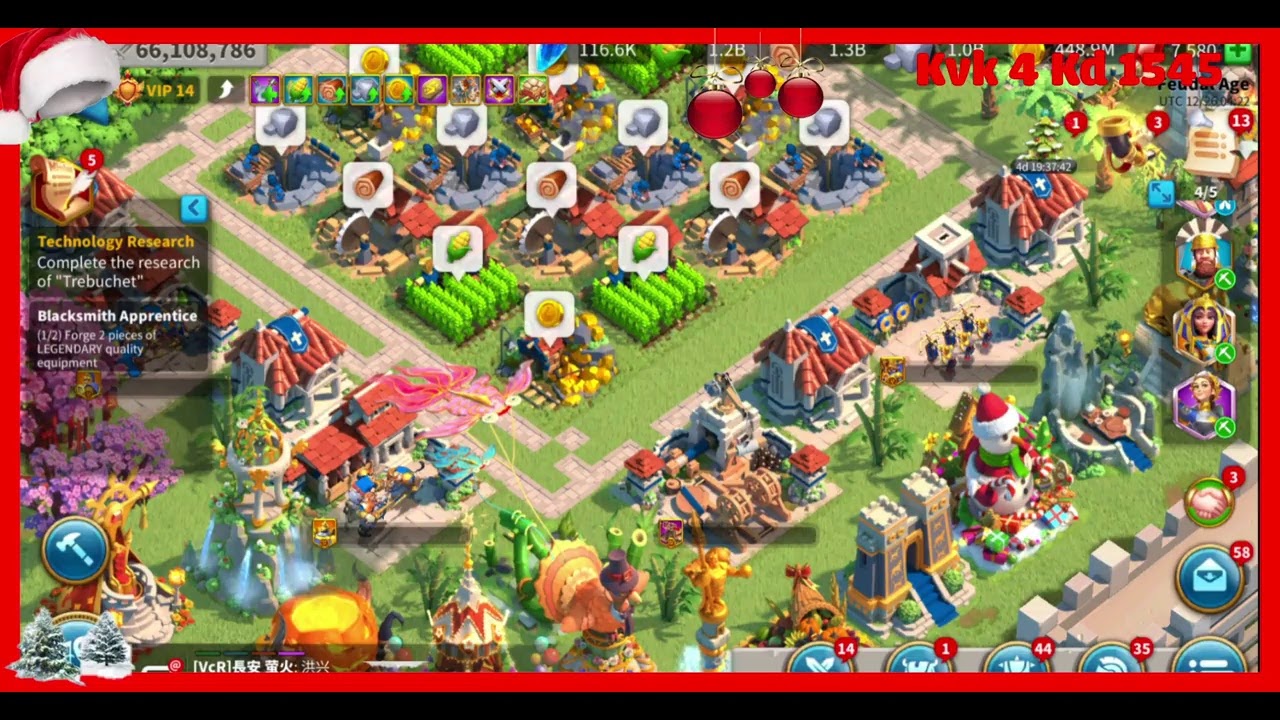 Zenith of Power Rise of Kingdom RANK 1 F2P 20m Power Up ! INSANE - YouTube