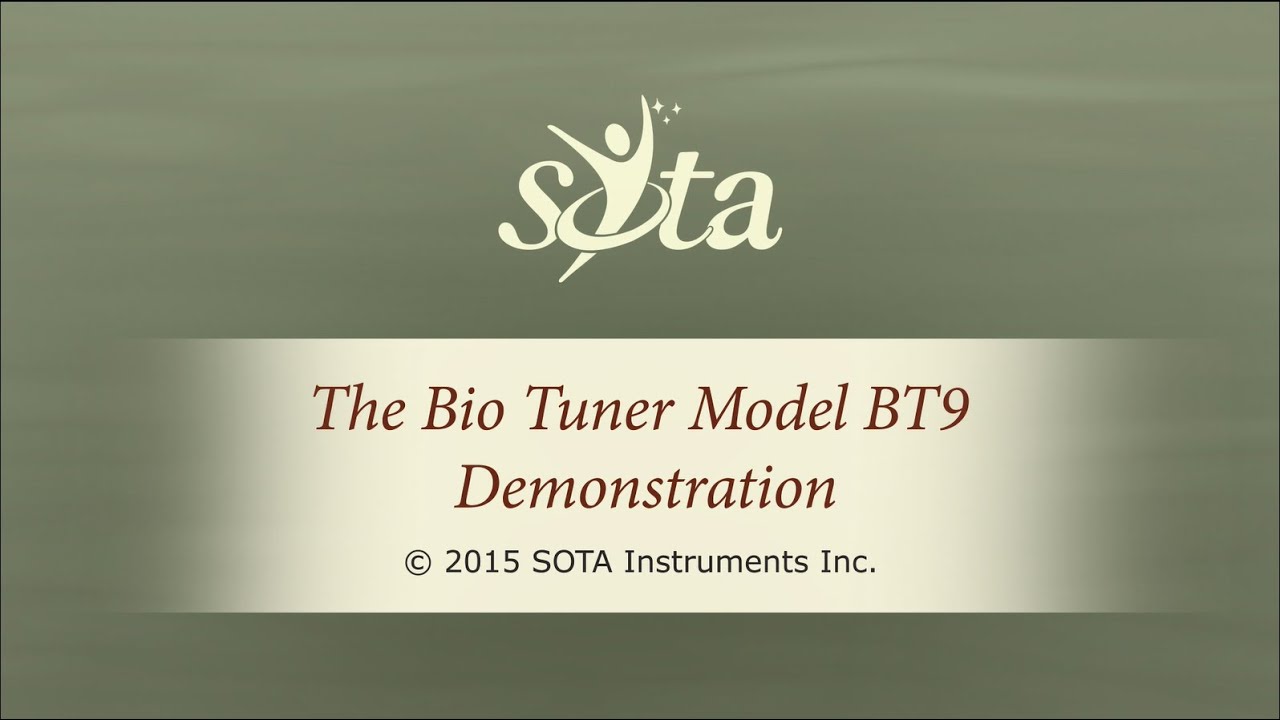 SOTA Bio Tuner - Model BT9 - Demonstration - YouTube