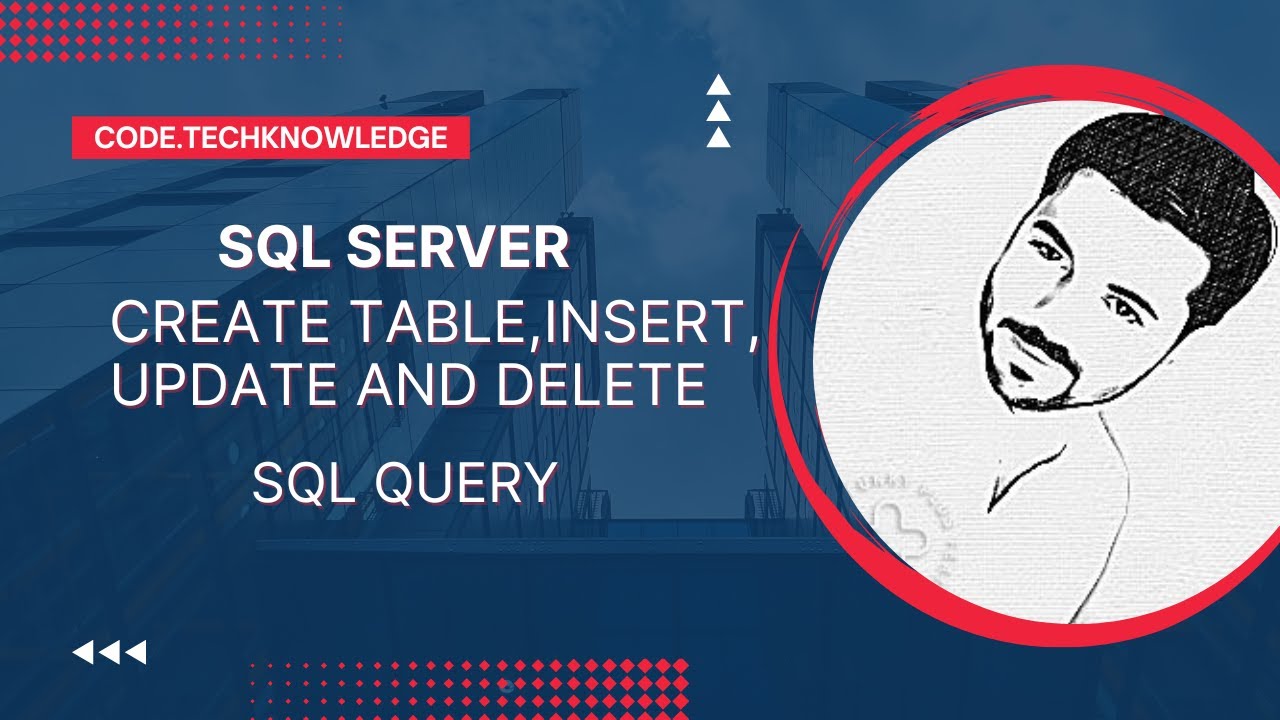 How to insert update and delete records from a table in sql server ...