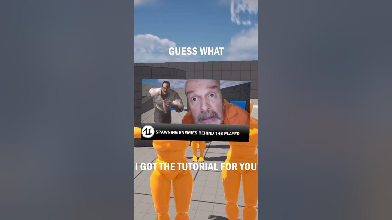 Spawn Enemies Behind the Player! #unrealengine - YouTube