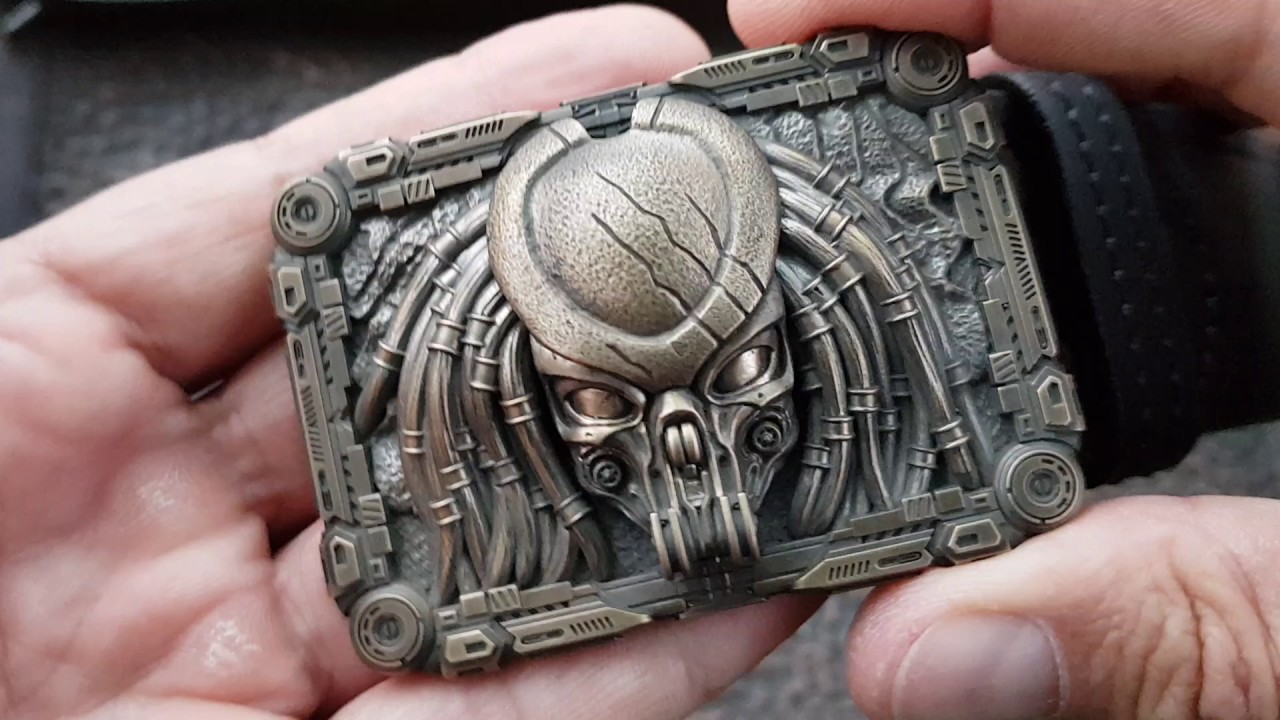 Bronze belt buckle "Predator" by Peshkov brothers - YouTube